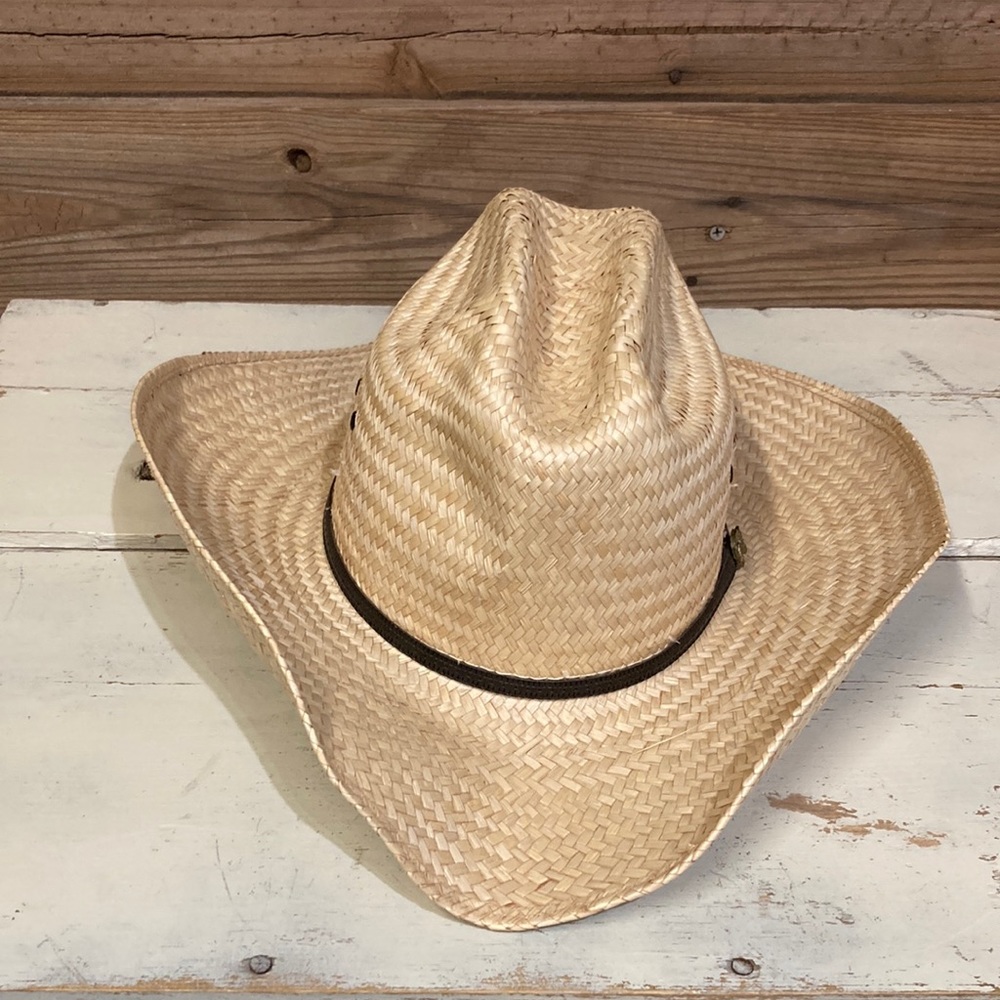 Mens Laredo Western Palma Straw Hat - Gem